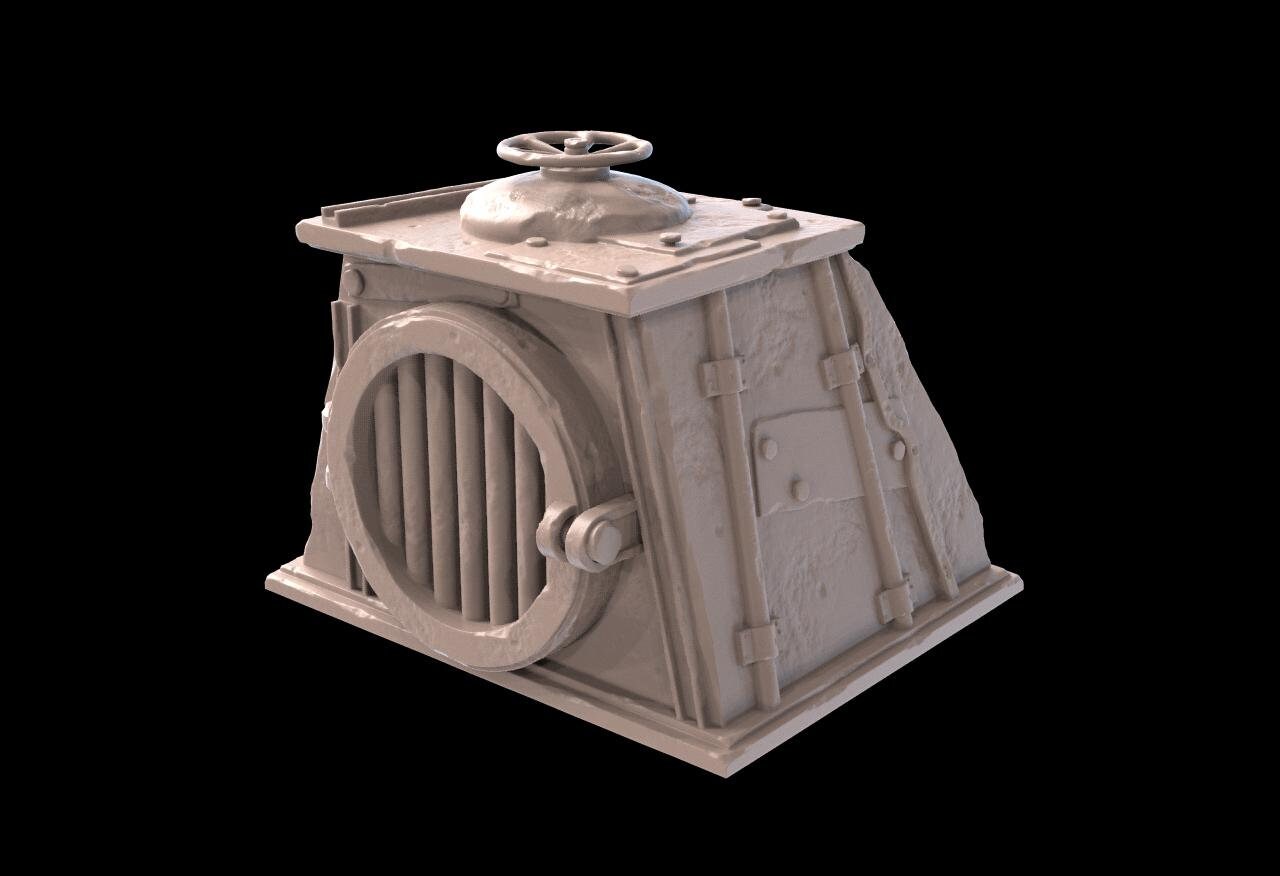 Sewer Terrain Set 1| Underground Scatter Terrain | Sewer Pipes | Sewer ...